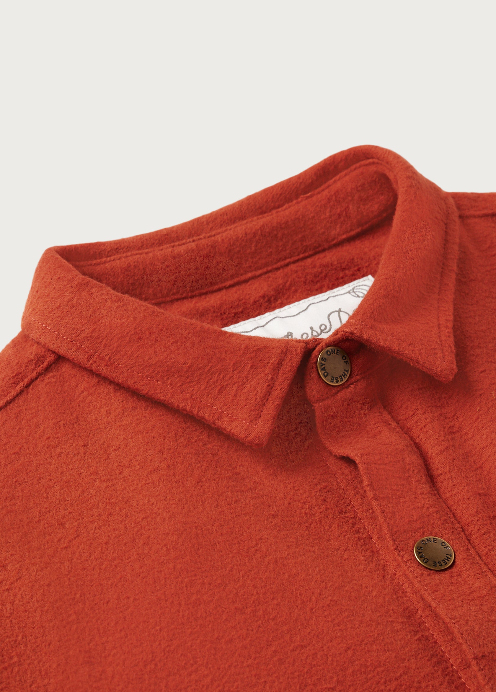Overshirt | Rust | Crossroads Of The Big Sky Collection | One Of These Days