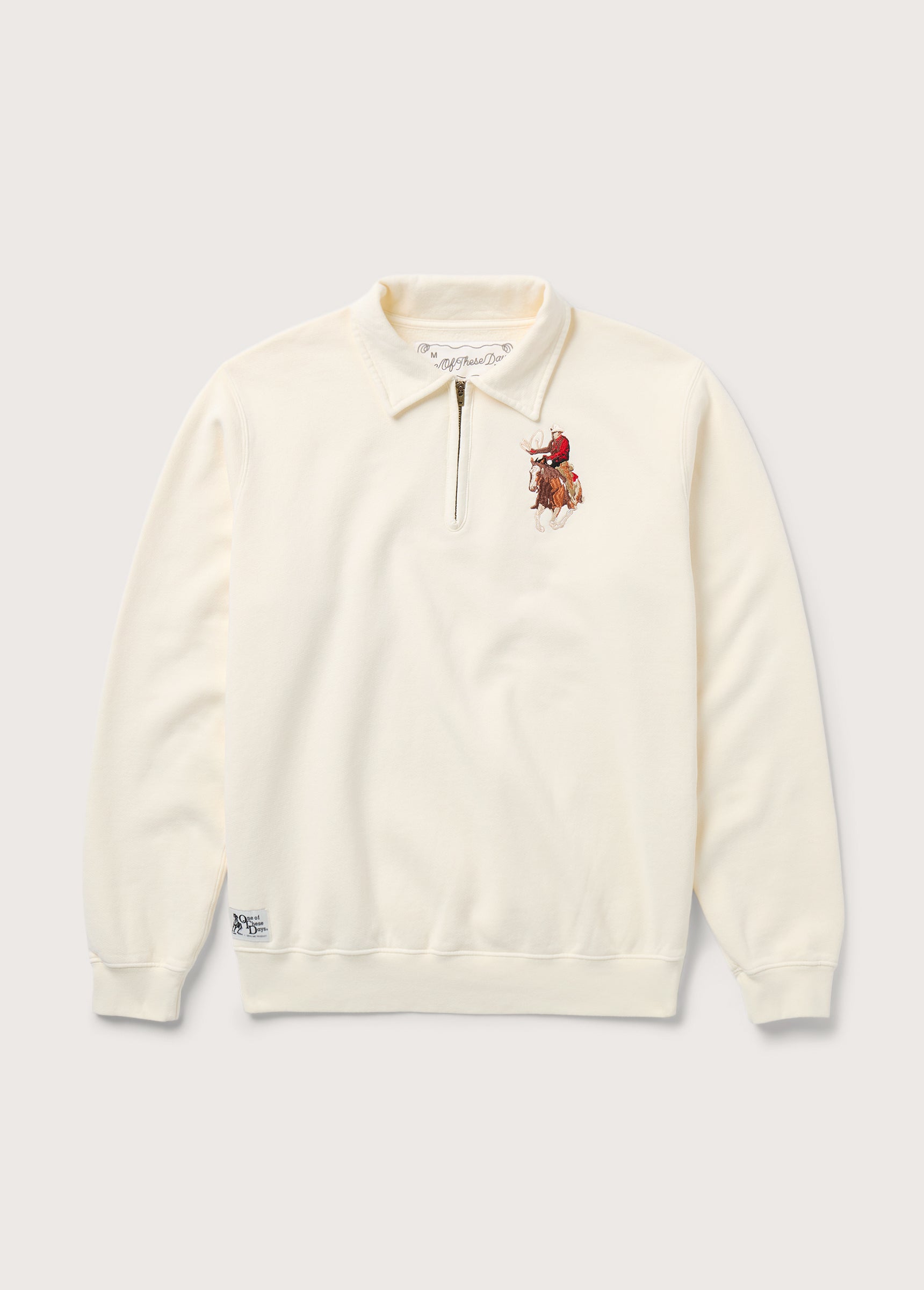 Lasso Sport Quarter Zip | Bone | SP26 | One Of These Days