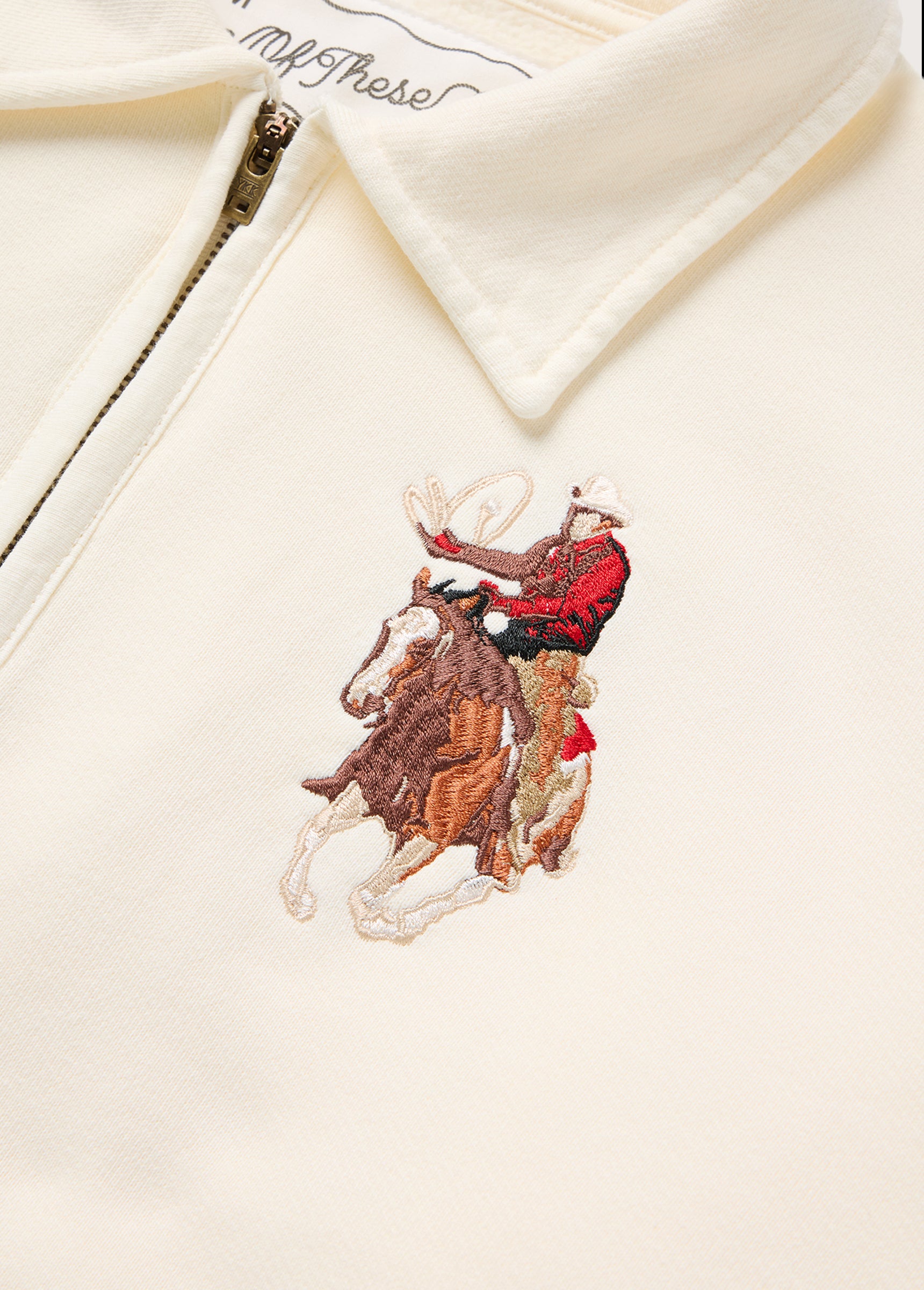 Lasso Sport Quarter Zip | Bone | SP26 | One Of These Days