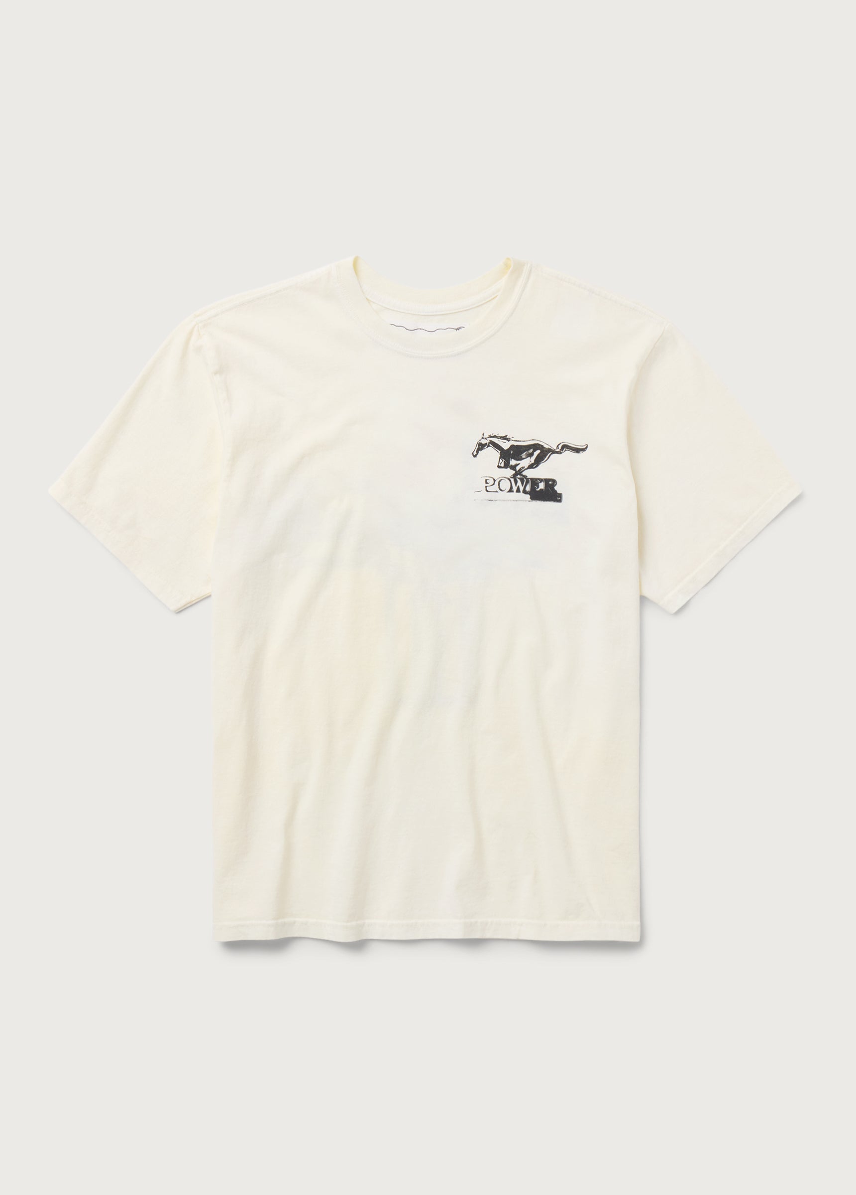 Mustang Cross Tee | Bone | FW25 | One Of These Days