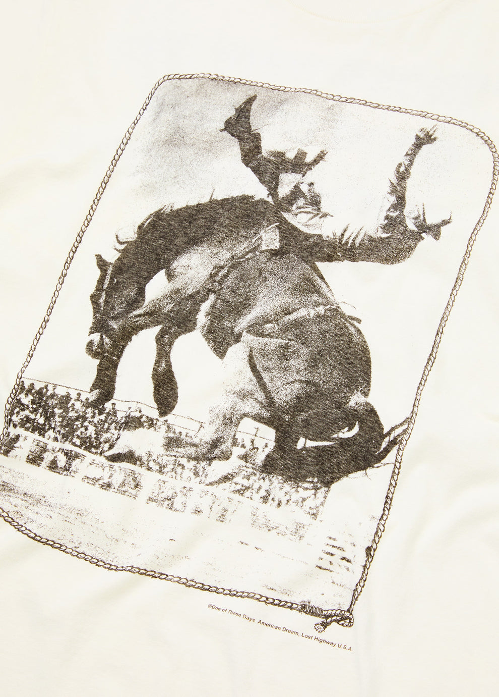 Last Ride T-Shirt | Bone | Lone Star Cafe | One Of These Days