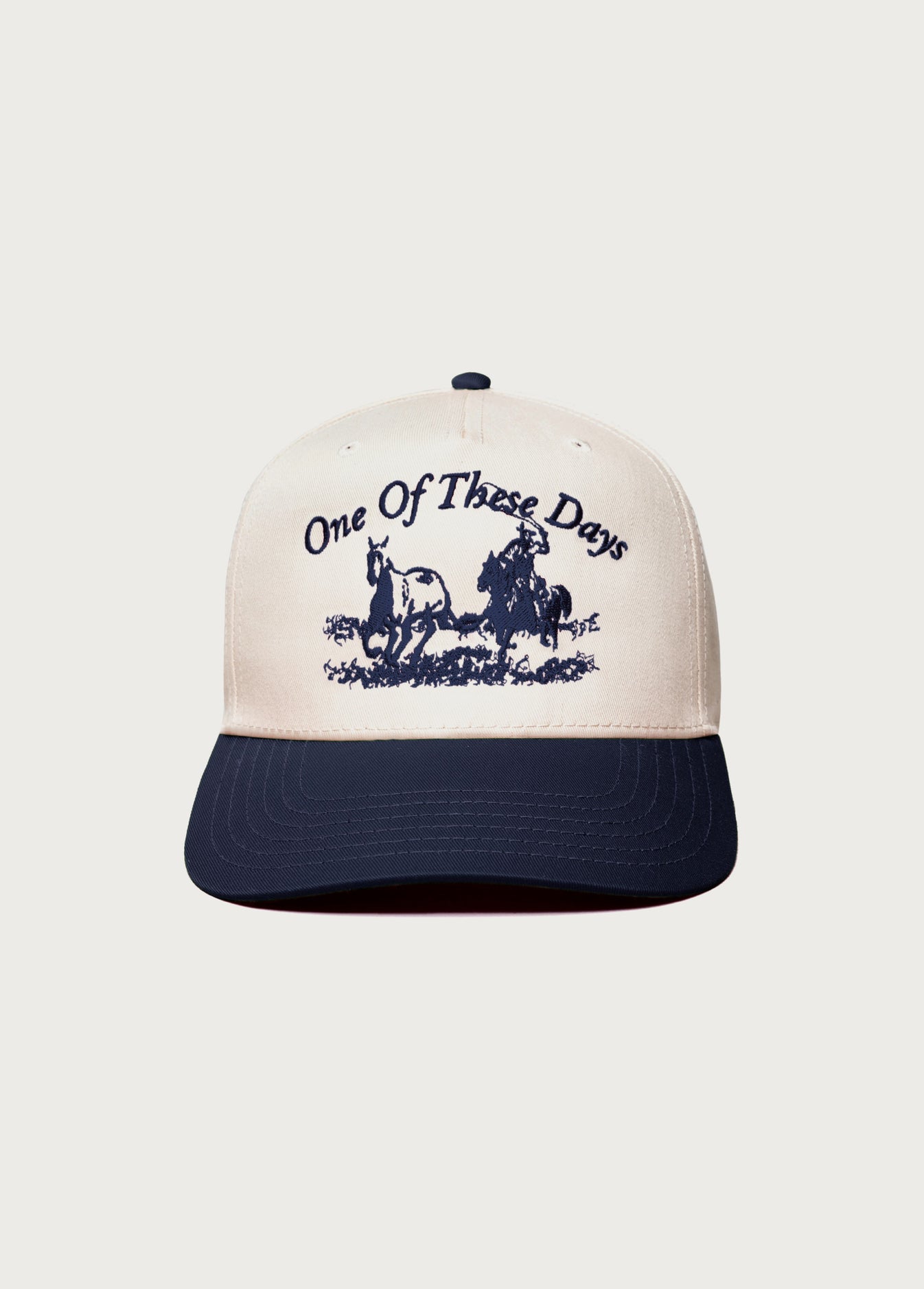 Just For A Moment 5 Panel Hat | Natural/Navy | Gift Shop | One of These ...