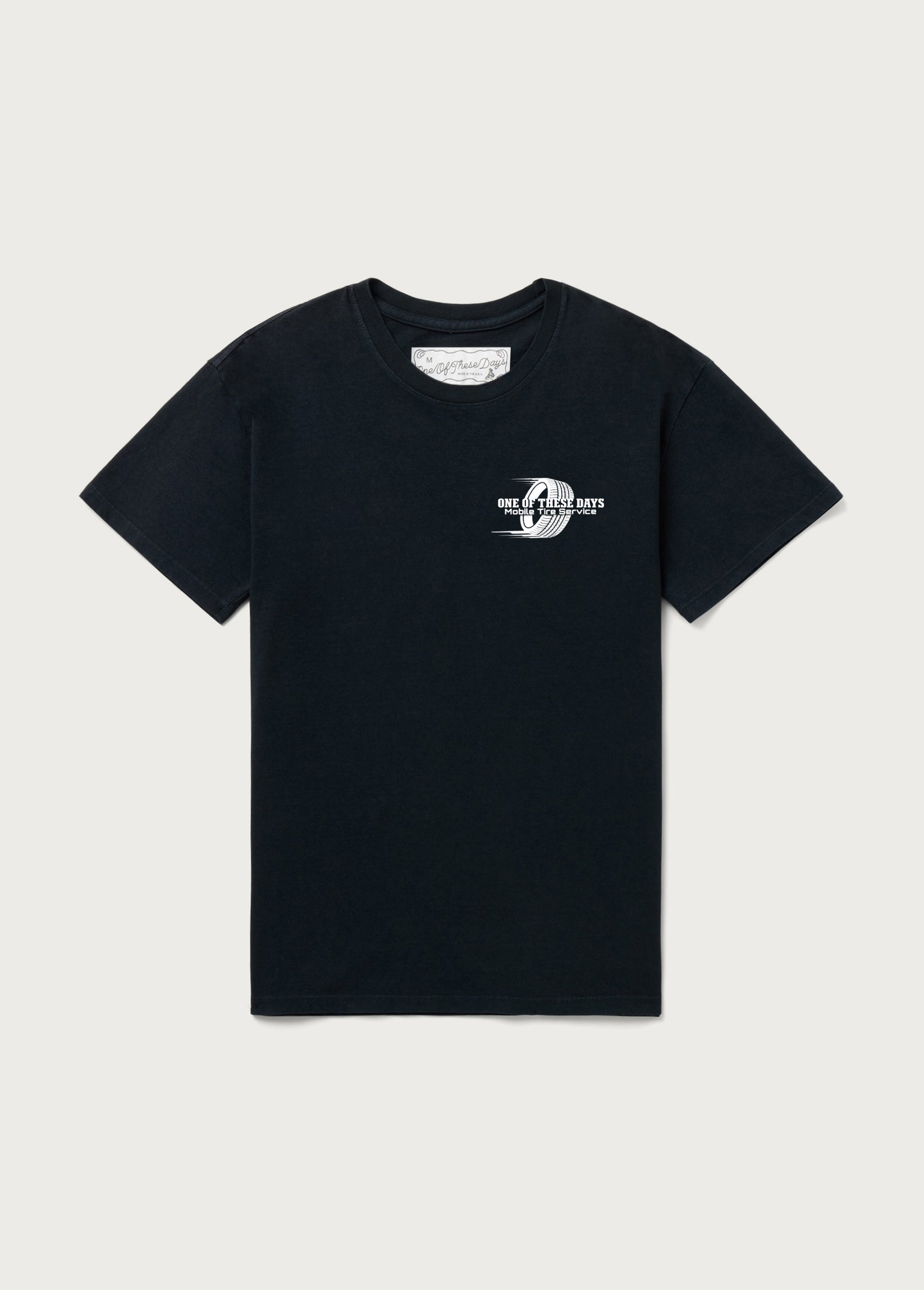 Mobile Service Tee | Washed Black | Gift Shop | One Of These Days