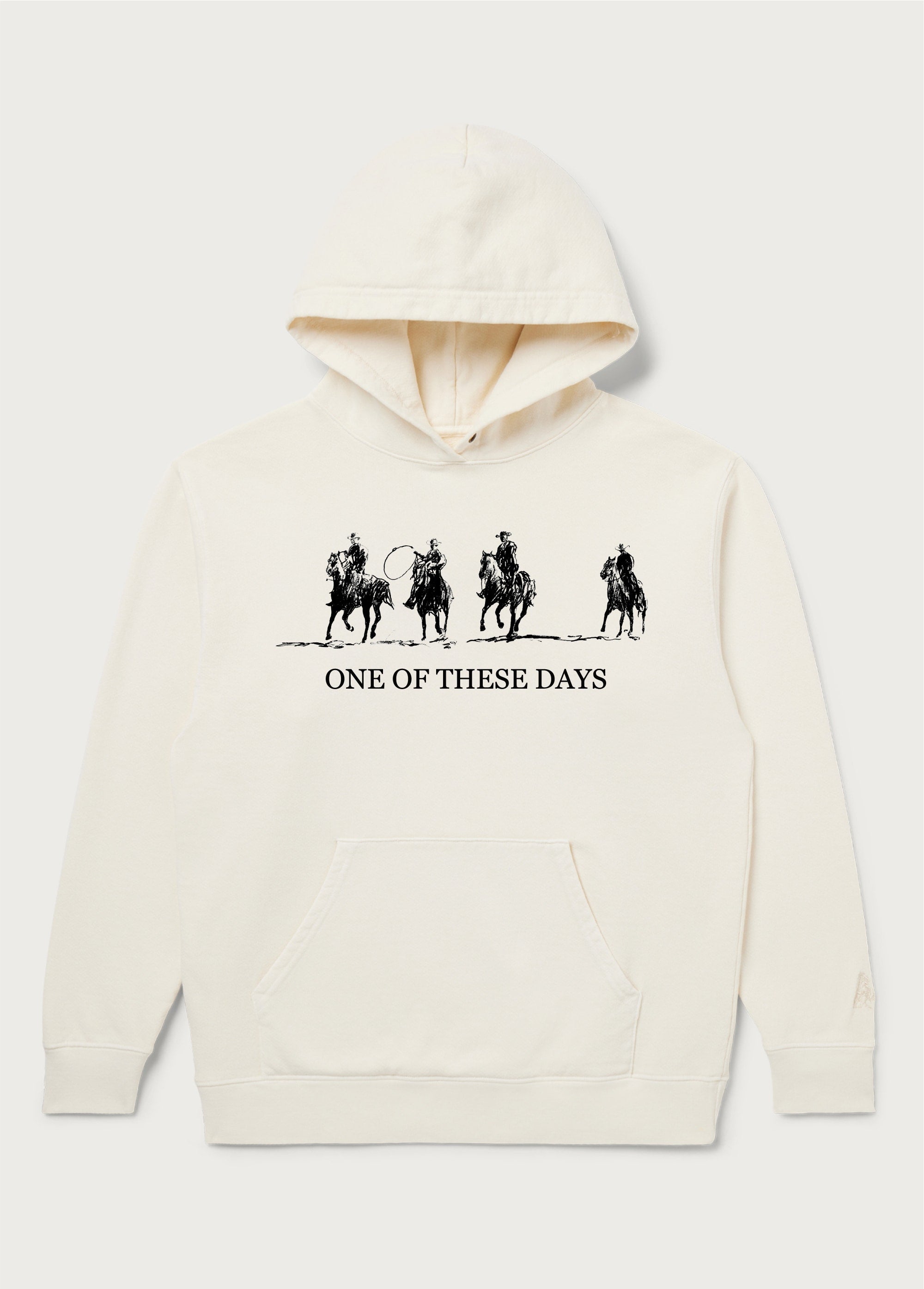 Team Logo Hooded Sweatshirt | Bone | Gift Shop | One Of These Days