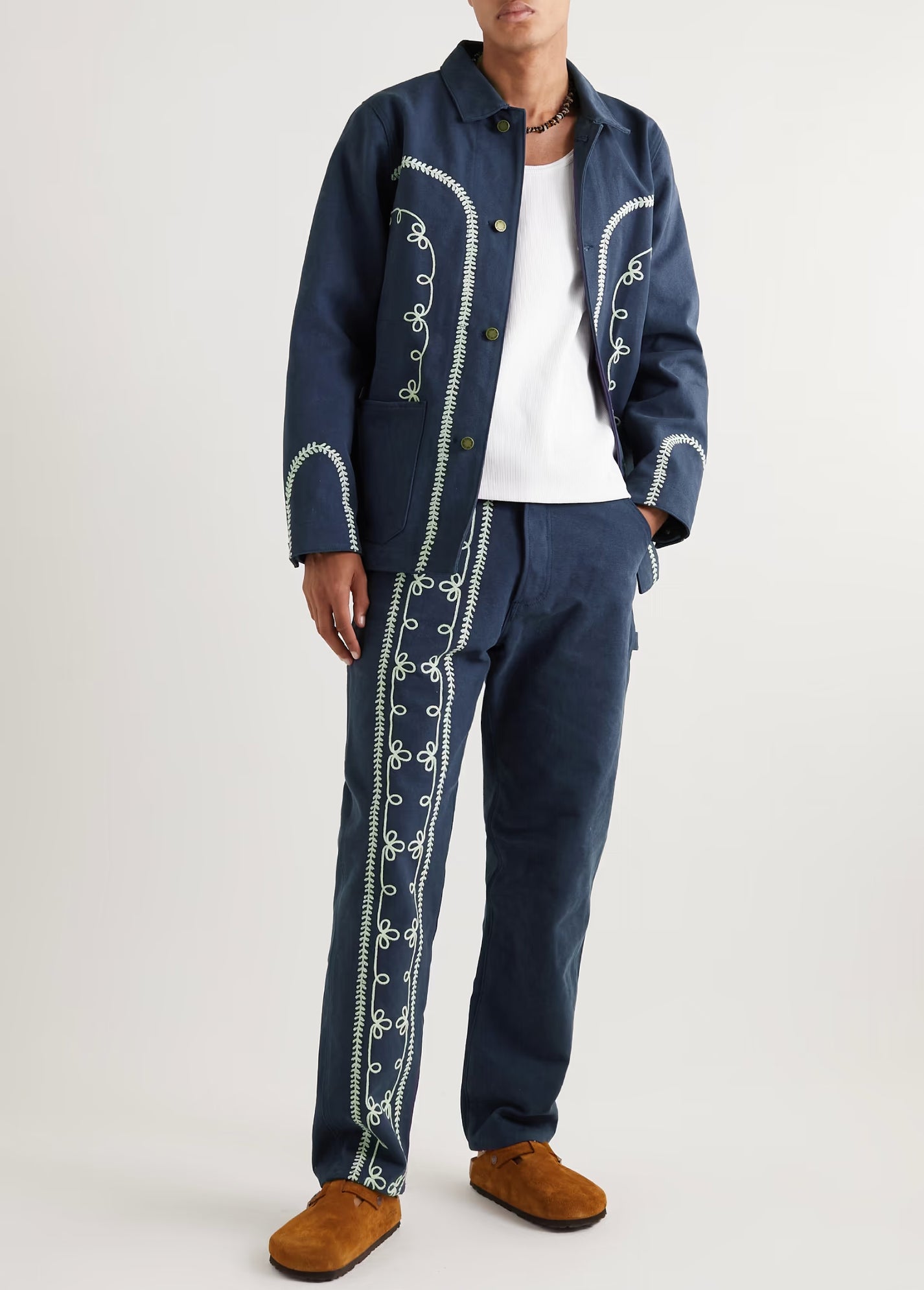 Western Bolero Pant - Navy | Paradise Stop | One Of These Days