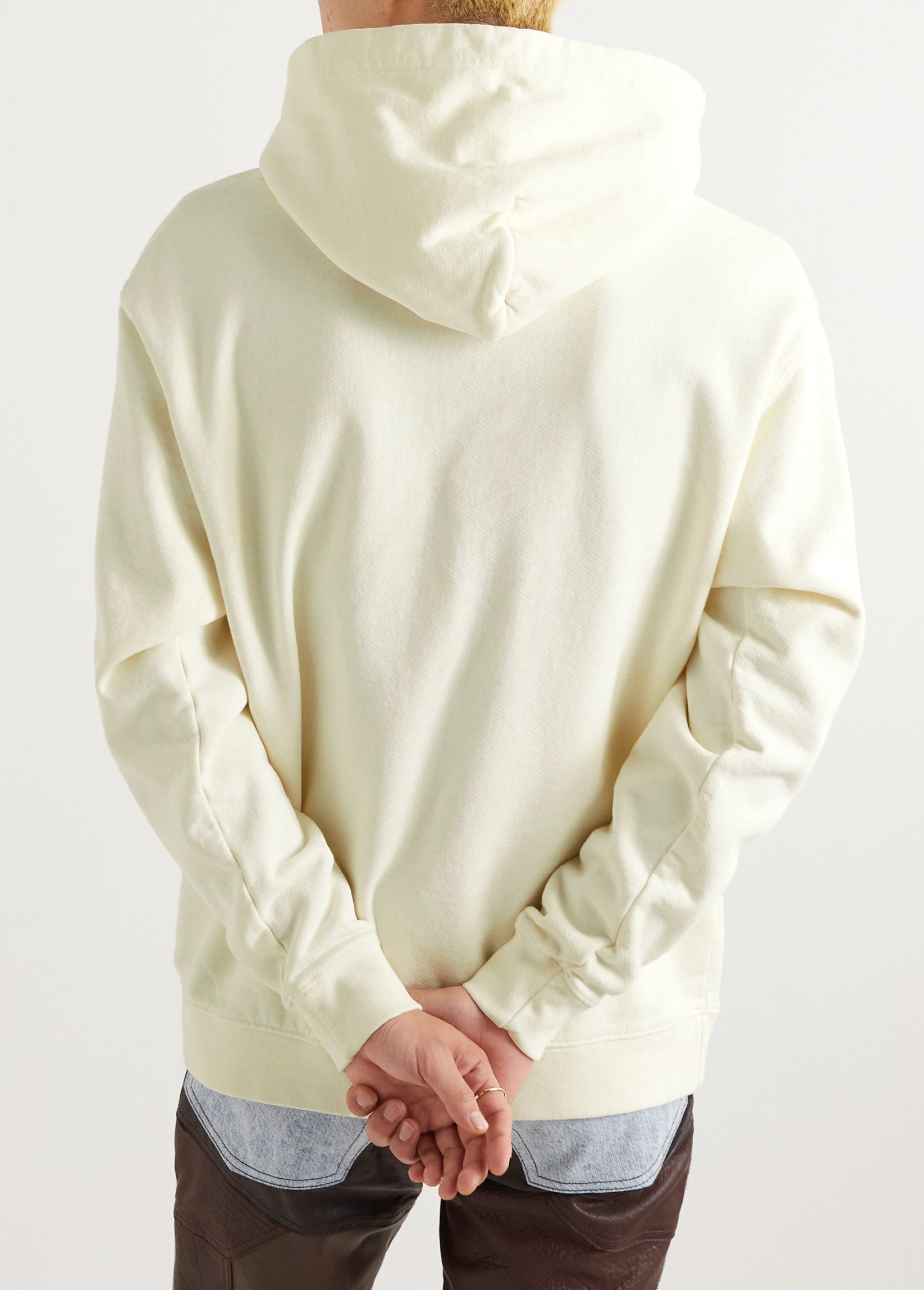 Tire Hooded Sweatshirt - Bone | Paradise Stop | One Of These Days