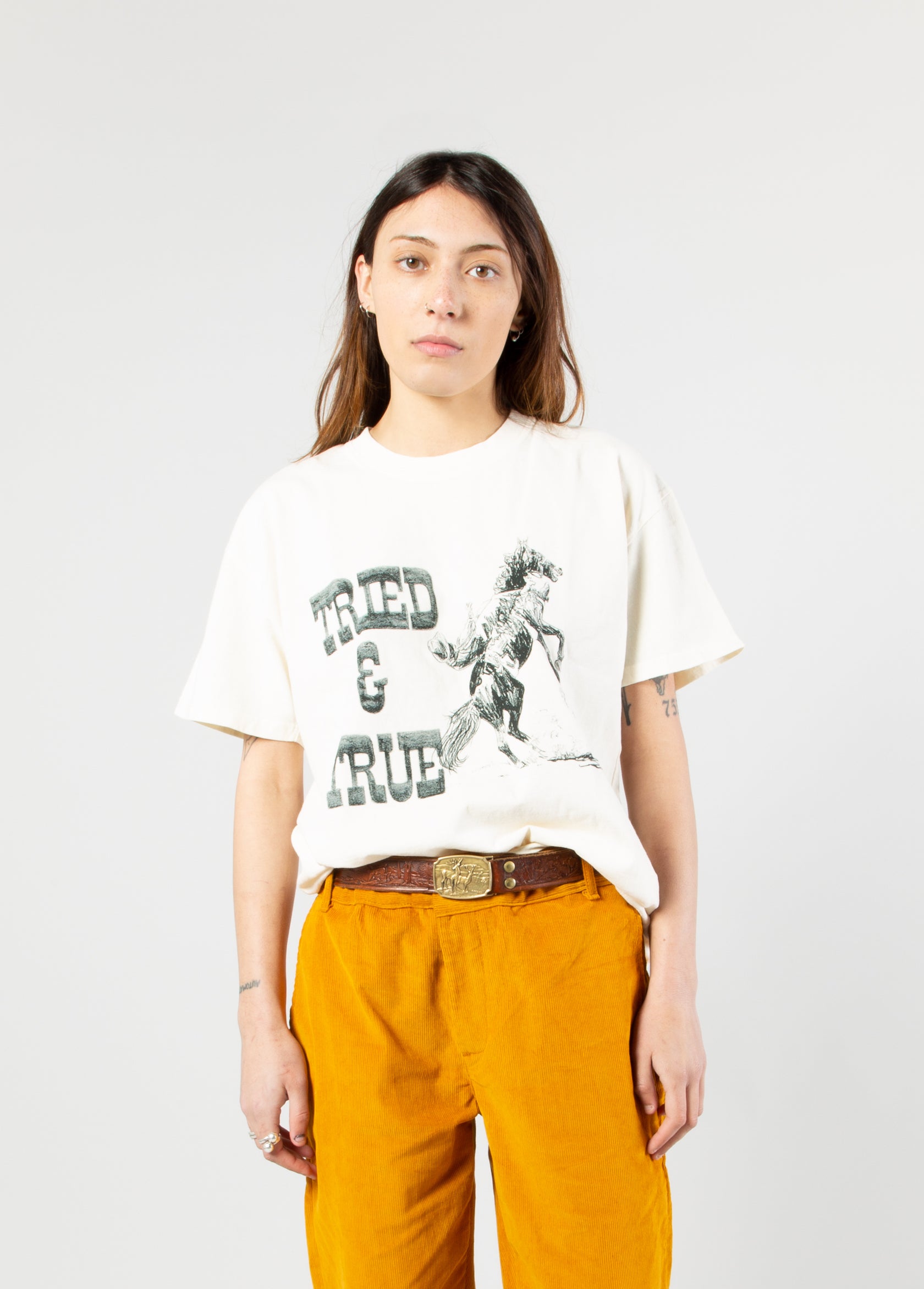 Tried And True Tee | Bone | Lost Weekend Collection | One Of These Days